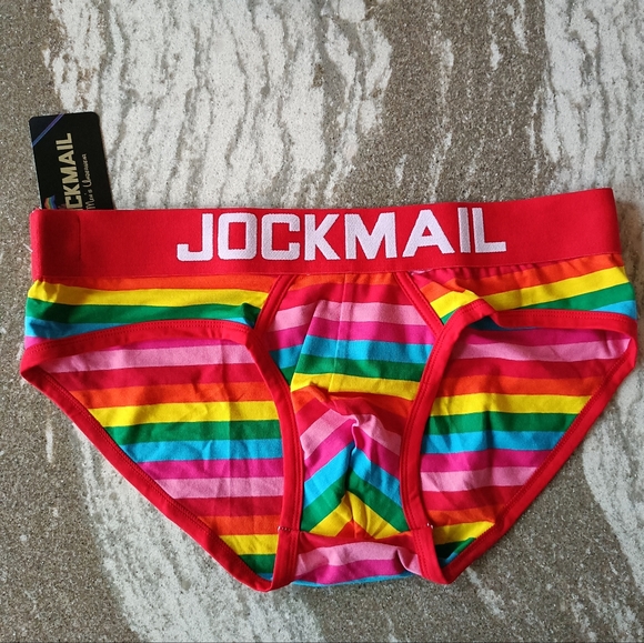 Jockmail | Underwear & Socks | Jockmail Mens Striped Brief Underwear ...